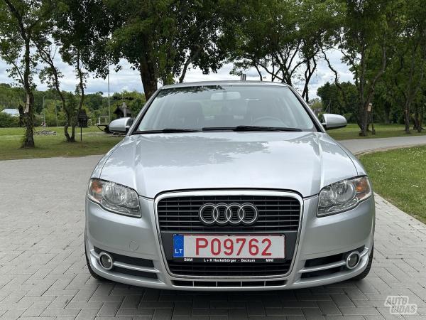 Grey Audi A4 2006 in Vilnius, with an engine capacity of 2.00 L and mileage of 265 thousand km for 2600 €, photo 10 on AUTOMOTO.COM.LV