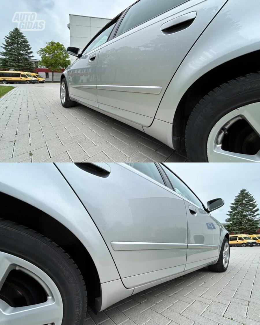 Grey Audi A4 2006 in Vilnius, with an engine capacity of 2.00 L and mileage of 265 thousand km for 2600 €, photo 14 on AUTOMOTO.COM.LV