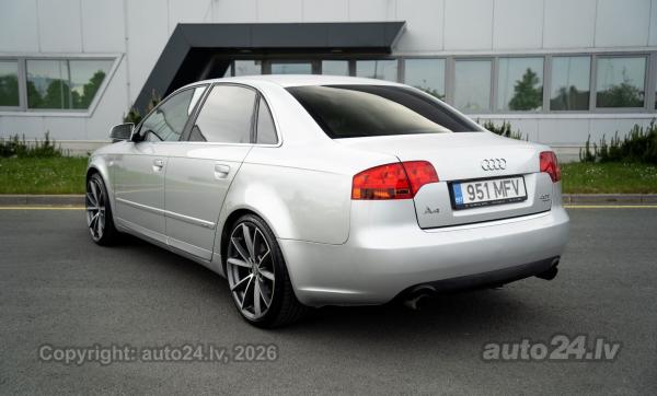 Grey Audi A4 2006 in Tallinn, with an engine capacity of 2.00 L and mileage of 276 thousand km for 2999 €, photo 2 on AUTOMOTO.COM.LV