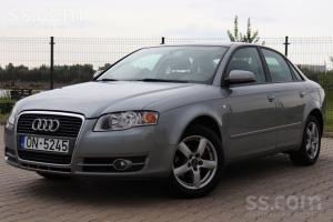 Grey Audi A4 2006 in Riga, with an engine capacity of 2.00 L and mileage of 203 thousand km for 3450 €, photo 5 on AUTOMOTO.COM.LV