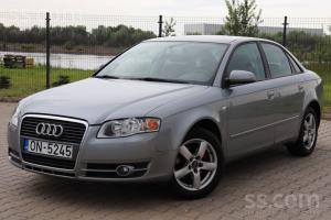 Grey Audi A4 2006 in Riga, with an engine capacity of 2.00 L and mileage of 203 thousand km for 3450 €, photo 6 on AUTOMOTO.COM.LV