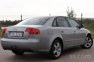 Grey Audi A4 2006 in Riga, with an engine capacity of 2.00 L and mileage of 203 thousand km for 3450 €, photo 8 on AUTOMOTO.COM.LV
