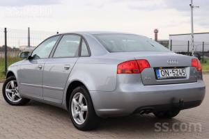Grey Audi A4 2006 in Riga, with an engine capacity of 2.00 L and mileage of 203 thousand km for 3450 €, photo 11 on AUTOMOTO.COM.LV