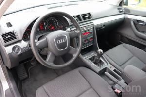 Grey Audi A4 2006 in Riga, with an engine capacity of 2.00 L and mileage of 203 thousand km for 3450 €, photo 16 on AUTOMOTO.COM.LV