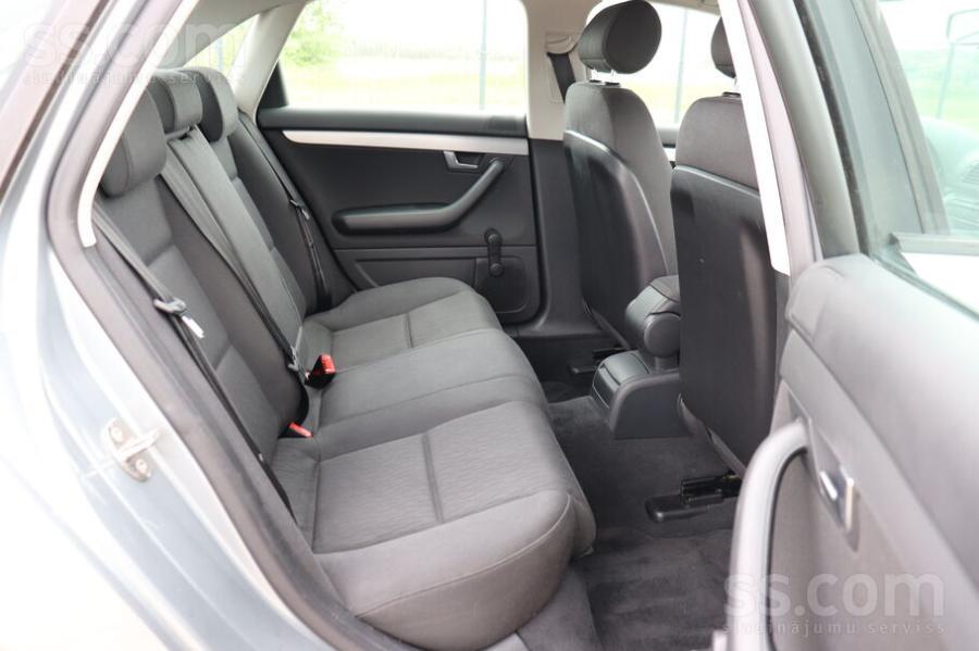 Grey Audi A4 2006 in Riga, with an engine capacity of 2.00 L and mileage of 203 thousand km for 3450 €, photo 21 on AUTOMOTO.COM.LV
