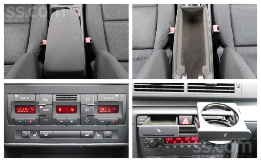 Grey Audi A4 2006 in Riga, with an engine capacity of 2.00 L and mileage of 203 thousand km for 3450 €, photo 33 on AUTOMOTO.COM.LV
