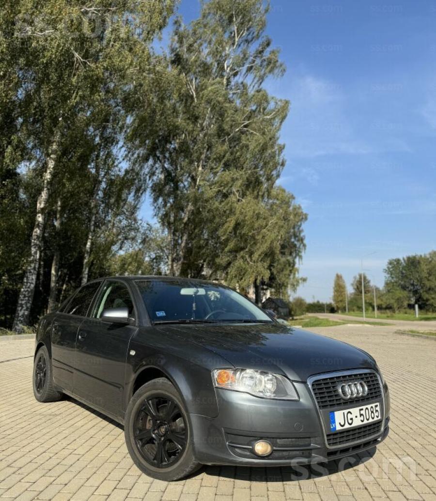 Pelēks Audi A4 2006 Daugavpils, ar dzinēja tilpumu 2.00 L un nobraukumu 255 tūkst. km par 3600 €, foto 1 vietnē AUTOMOTO.COM.LV
