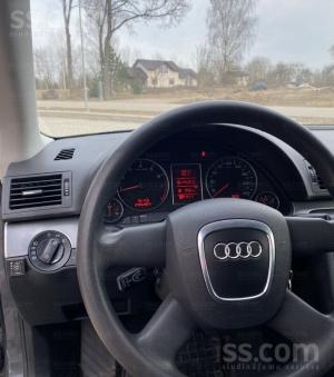 Pelēks Audi A4 2006 Daugavpils, ar dzinēja tilpumu 2.00 L un nobraukumu 255 tūkst. km par 3600 €, foto 6 vietnē AUTOMOTO.COM.LV
