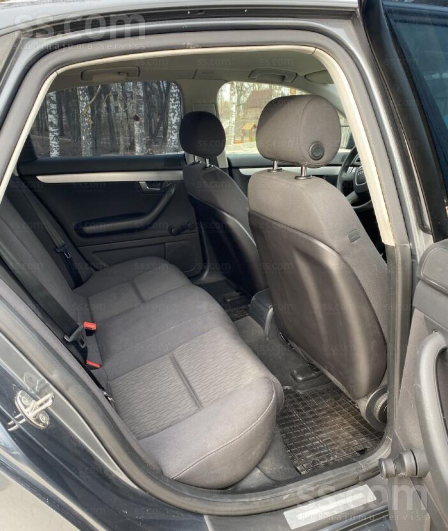 Pelēks Audi A4 2006 Daugavpils, ar dzinēja tilpumu 2.00 L un nobraukumu 255 tūkst. km par 3600 €, foto 7 vietnē AUTOMOTO.COM.LV
