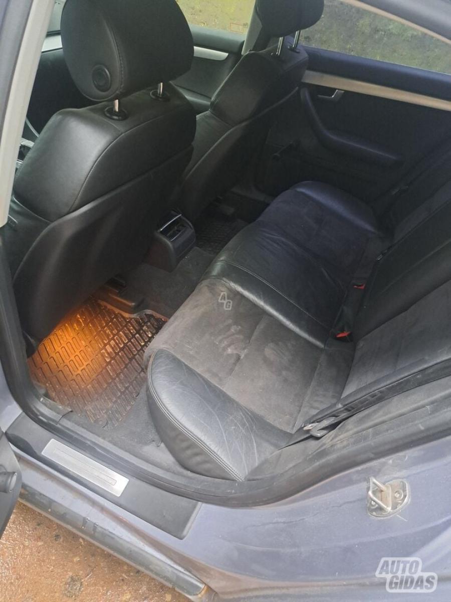 Grey Audi A4 2006 in Elektrenai, with an engine capacity of 2.00 L and mileage of 424 thousand km for 1500 €, photo 13 on AUTOMOTO.COM.LV