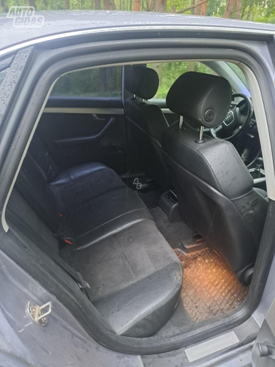 Grey Audi A4 2006 in Elektrenai, with an engine capacity of 2.00 L and mileage of 424 thousand km for 1500 €, photo 15 on AUTOMOTO.COM.LV