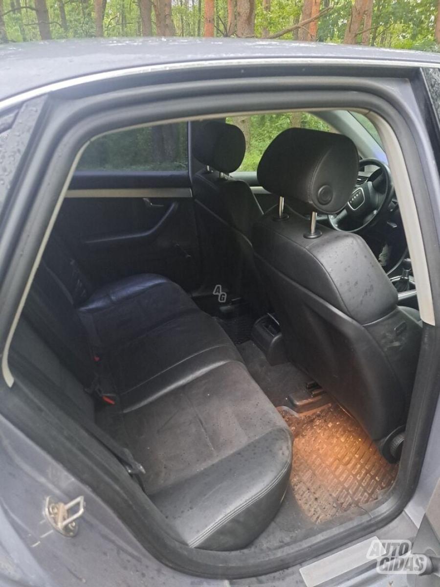 Grey Audi A4 2006 in Elektrenai, with an engine capacity of 2.00 L and mileage of 424 thousand km for 1500 €, photo 16 on AUTOMOTO.COM.LV