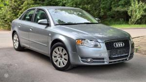 Pelēks Audi A4 2006 Viļņa, ar dzinēja tilpumu 1.98 L un nobraukumu 230 tūkst. km par 1800 €, foto 4 vietnē AUTOMOTO.COM.LV