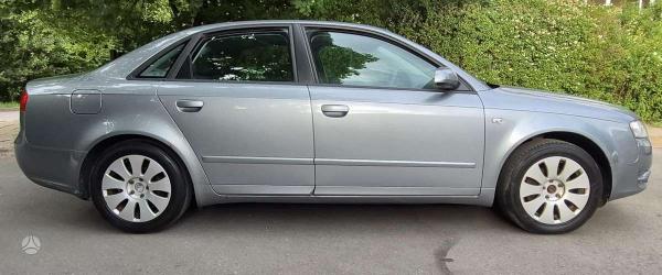 Pelēks Audi A4 2006 Viļņa, ar dzinēja tilpumu 1.98 L un nobraukumu 230 tūkst. km par 1800 €, foto 4 vietnē AUTOMOTO.COM.LV