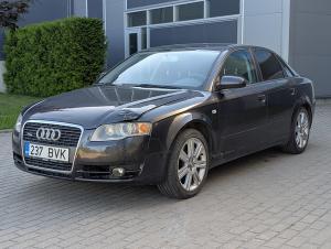 Grey Audi A4 2006 in Tallinn, with an engine capacity of 3.00 L and mileage of 397 thousand km for 2500 €, photo  on AUTOMOTO.COM.LV