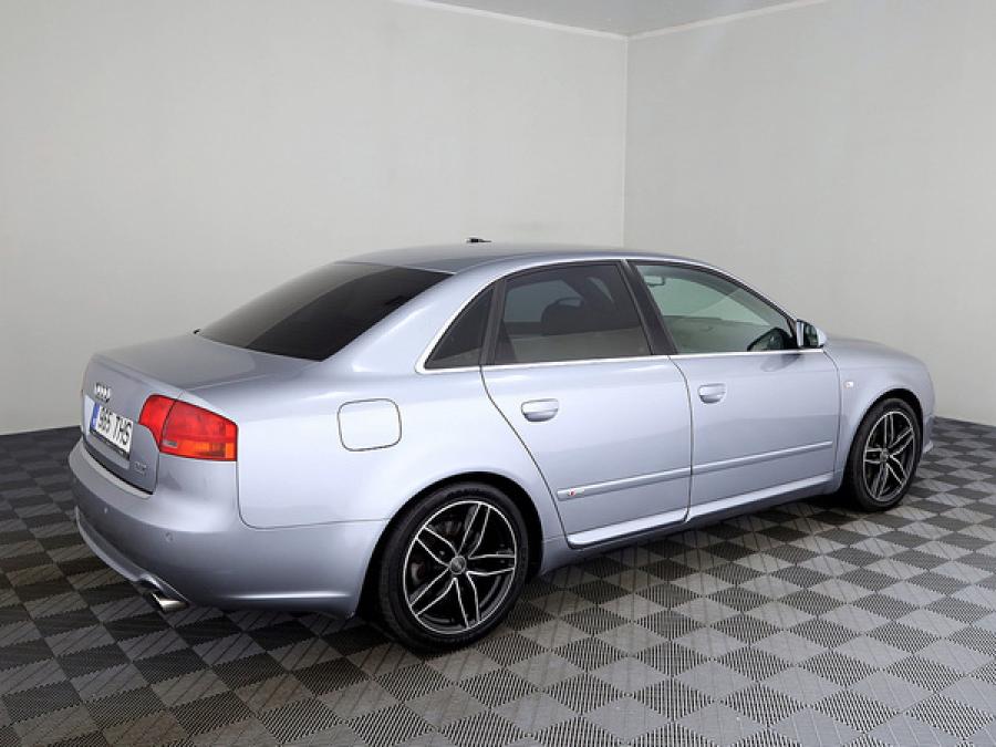 Grey Audi A4 2006 in Tallinn, with an engine capacity of 3.10 L and mileage of 293 thousand km for 2999 €, photo 4 on AUTOMOTO.COM.LV