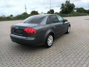 Grey Audi A4 2006 in Marijampole, with an engine capacity of 1.96 L and mileage of 233 thousand km for 2699 €, photo 9 on AUTOMOTO.COM.LV