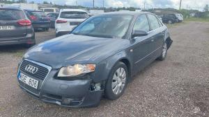 Pelēks Audi A4 2006 Panevēža, ar dzinēja tilpumu 1.98 L un nobraukumu 282 tūkst. km par 950 €, foto 3 vietnē AUTOMOTO.COM.LV