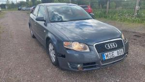 Pelēks Audi A4 2006 Panevēža, ar dzinēja tilpumu 1.98 L un nobraukumu 282 tūkst. km par 950 €, foto 4 vietnē AUTOMOTO.COM.LV