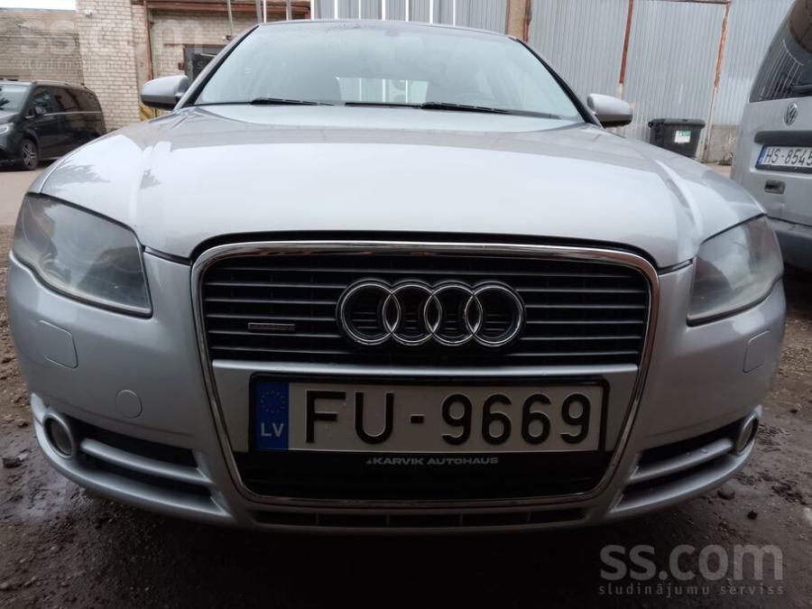 Grey Audi A4 2006 in Liepaja, with an engine capacity of 1.80 L and mileage of 444 thousand km for 2950 €, photo 3 on AUTOMOTO.COM.LV