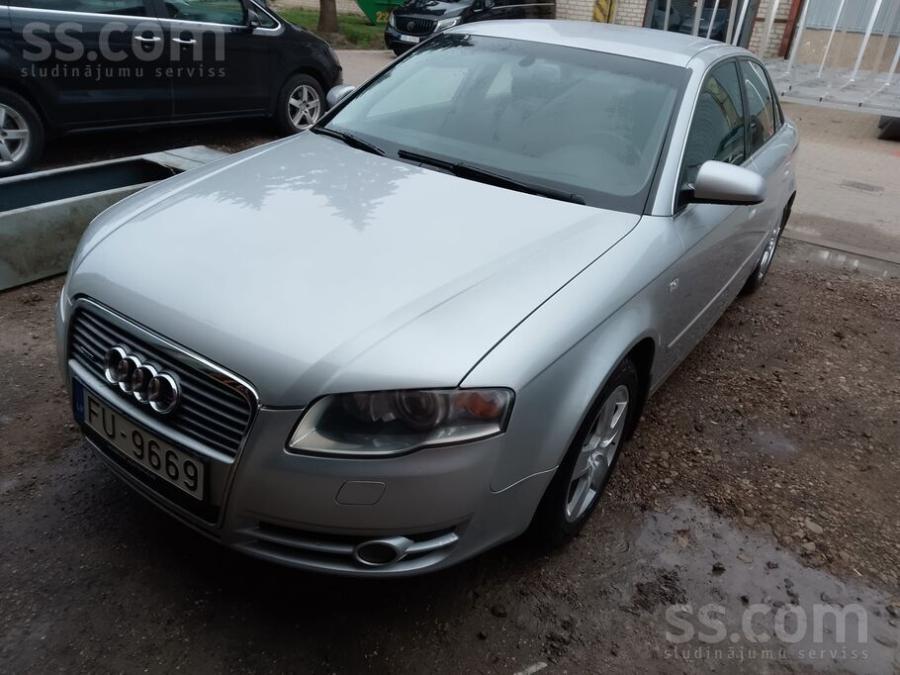 Grey Audi A4 2006 in Liepaja, with an engine capacity of 1.80 L and mileage of 444 thousand km for 2950 €, photo 4 on AUTOMOTO.COM.LV
