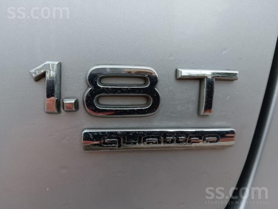 Grey Audi A4 2006 in Liepaja, with an engine capacity of 1.80 L and mileage of 444 thousand km for 2950 €, photo 13 on AUTOMOTO.COM.LV