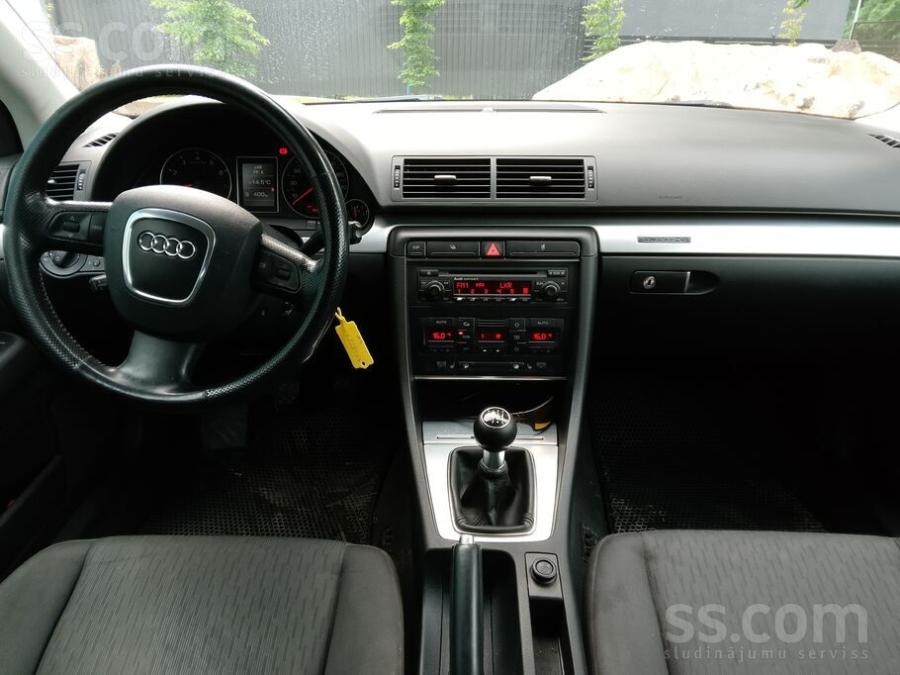 Grey Audi A4 2006 in Liepaja, with an engine capacity of 1.80 L and mileage of 444 thousand km for 2950 €, photo 14 on AUTOMOTO.COM.LV