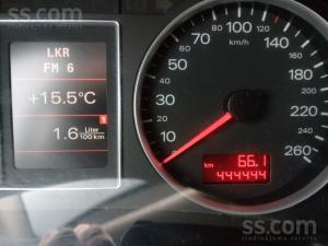Grey Audi A4 2006 in Liepaja, with an engine capacity of 1.80 L and mileage of 444 thousand km for 2950 €, photo 15 on AUTOMOTO.COM.LV