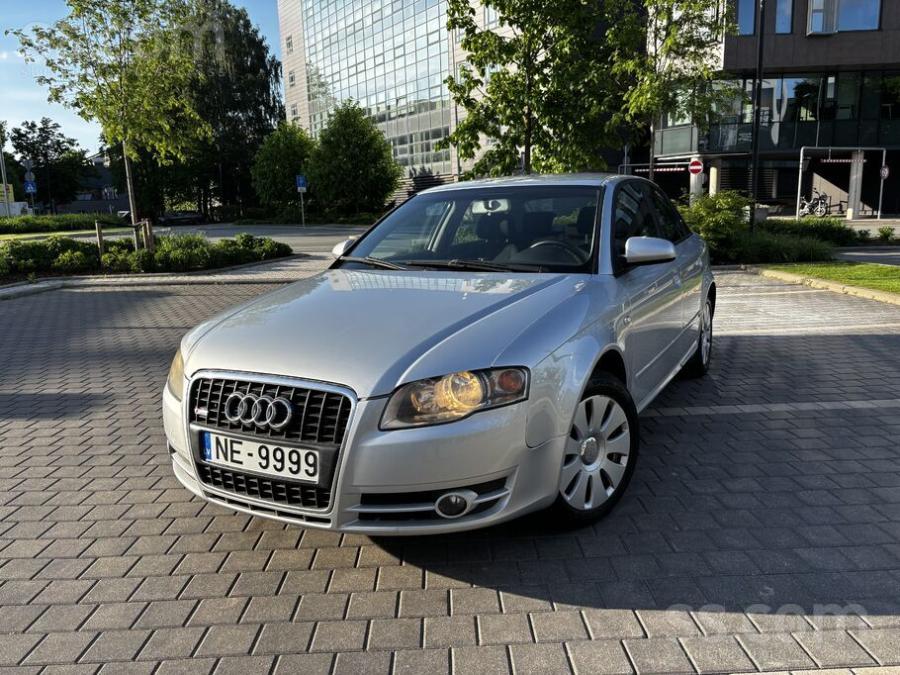 Pelēks Audi A4 2006 Rīga, ar dzinēja tilpumu 2.00 L un nobraukumu 291 tūkst. km par 2950 €, foto 1 vietnē AUTOMOTO.COM.LV