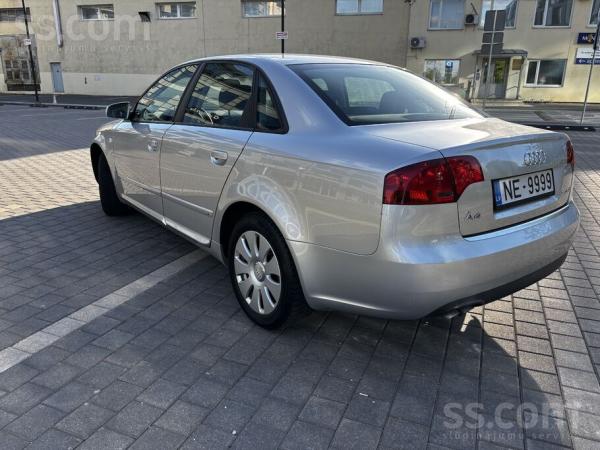 Grey Audi A4 2006 in Riga, with an engine capacity of 2.00 L and mileage of 291 thousand km for 2950 €, photo 4 on AUTOMOTO.COM.LV