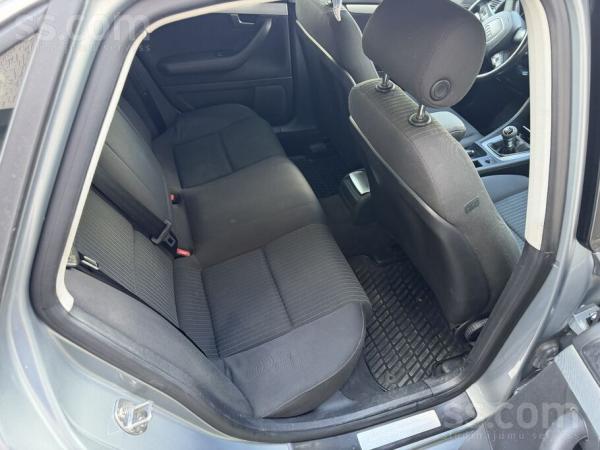 Grey Audi A4 2006 in Rezekne, with an engine capacity of 1.90 L and mileage of 0 thousand km for 2050 €, photo 9 on AUTOMOTO.COM.LV