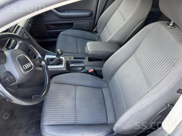 Grey Audi A4 2006 in Rezekne, with an engine capacity of 1.90 L and mileage of 0 thousand km for 2050 €, photo 10 on AUTOMOTO.COM.LV