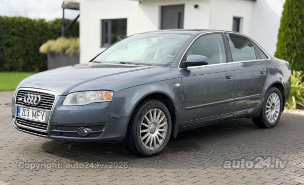 Grey Audi A4 2006 in Tallinn, with an engine capacity of 2.00 L and mileage of 308 thousand km for 1850 €, photo 1 on AUTOMOTO.COM.LV