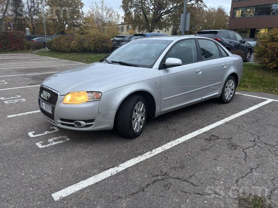 Grey Audi A4 2006 in Riga, with an engine capacity of 2.00 L and mileage of 293 thousand km for 2950 €, photo 5 on AUTOMOTO.COM.LV
