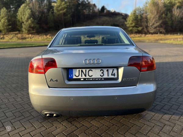 Grey Audi A4 2007 in Vilnius, with an engine capacity of 1.97 L and mileage of 446 thousand km for 3000 €, photo 5 on AUTOMOTO.COM.LV