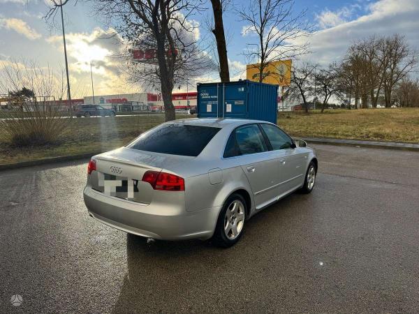 Pelēks Audi A4 2007 Klaipėda, ar dzinēja tilpumu 1.90 L un nobraukumu 213 tūkst. km par 2150 €, foto 4 vietnē AUTOMOTO.COM.LV