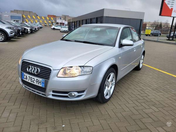 Pelēks Audi A4 2007 Tauragė, ar dzinēja tilpumu 1.97 L un nobraukumu 261 tūkst. km par 3300 €, foto 1 vietnē AUTOMOTO.COM.LV