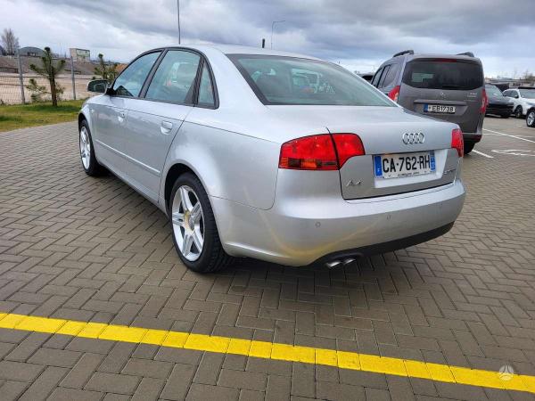 Pelēks Audi A4 2007 Tauragė, ar dzinēja tilpumu 1.97 L un nobraukumu 261 tūkst. km par 3300 €, foto 8 vietnē AUTOMOTO.COM.LV