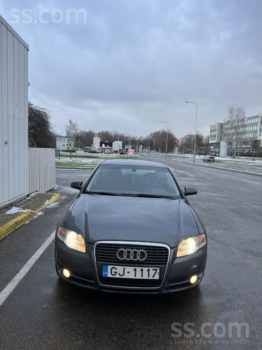 Grey Audi A4 2007 in Riga, with an engine capacity of 1.80 L and mileage of 427 thousand km for 2900 €, photo 2 on AUTOMOTO.COM.LV