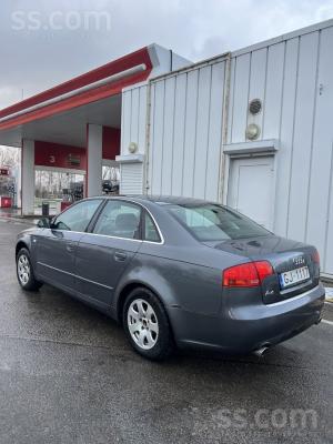 Grey Audi A4 2007 in Riga, with an engine capacity of 1.80 L and mileage of 427 thousand km for 2900 €, photo 6 on AUTOMOTO.COM.LV