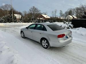 Grey Audi A4 2007 in Klaipeda, with an engine capacity of 1.90 L and mileage of 213 thousand km for 2150 €, photo 7 on AUTOMOTO.COM.LV