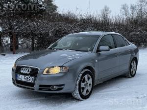 Grey Audi A4 2007 in Valmiera, with an engine capacity of 1.90 L and mileage of 275 thousand km for 2690 €, photo  on AUTOMOTO.COM.LV