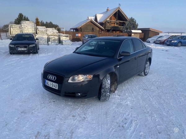 Grey Audi A4 2007 in Siauliai, with an engine capacity of 1.78 L and mileage of 240 thousand km for 2650 €, photo 1 on AUTOMOTO.COM.LV