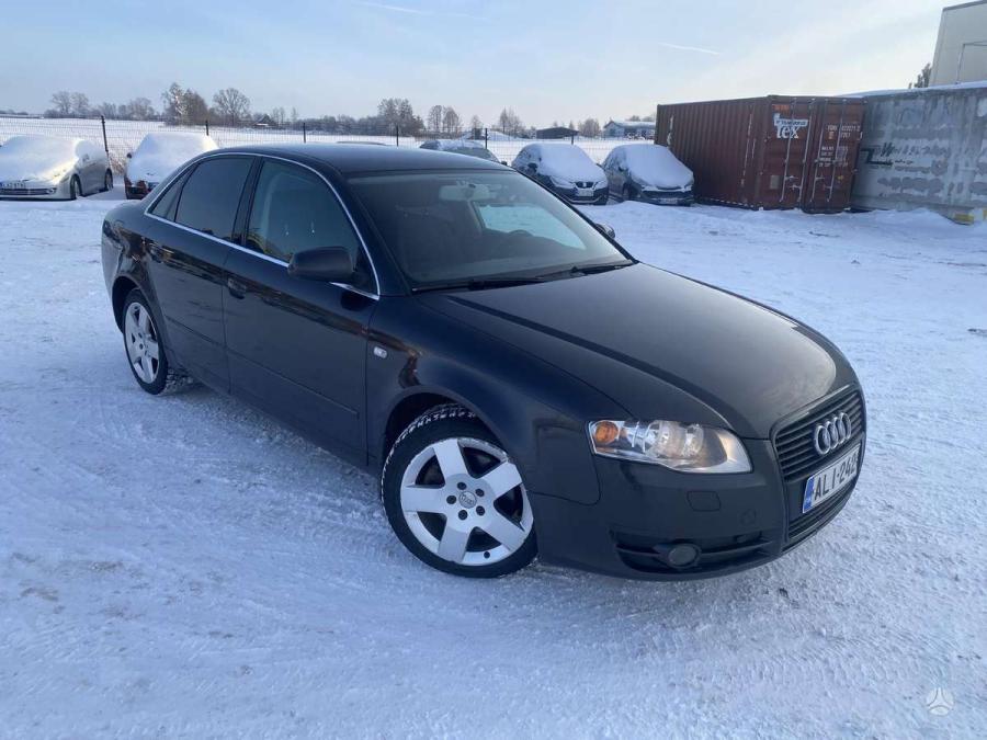 Pelēks Audi A4 2007 Šauļi, ar dzinēja tilpumu 1.78 L un nobraukumu 240 tūkst. km par 2650 €, foto 2 vietnē AUTOMOTO.COM.LV