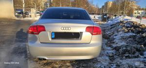 Grey Audi A4 2007 in Vilnius, with an engine capacity of 1.90 L and mileage of 214 thousand km for 3250 €, photo 5 on AUTOMOTO.COM.LV