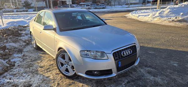 Grey Audi A4 2007 in Vilnius, with an engine capacity of 1.90 L and mileage of 214 thousand km for 3250 €, photo 2 on AUTOMOTO.COM.LV