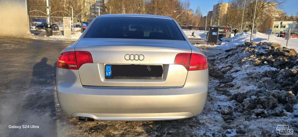 Grey Audi A4 2007 in Vilnius, with an engine capacity of 1.90 L and mileage of 214 thousand km for 3250 €, photo 5 on AUTOMOTO.COM.LV