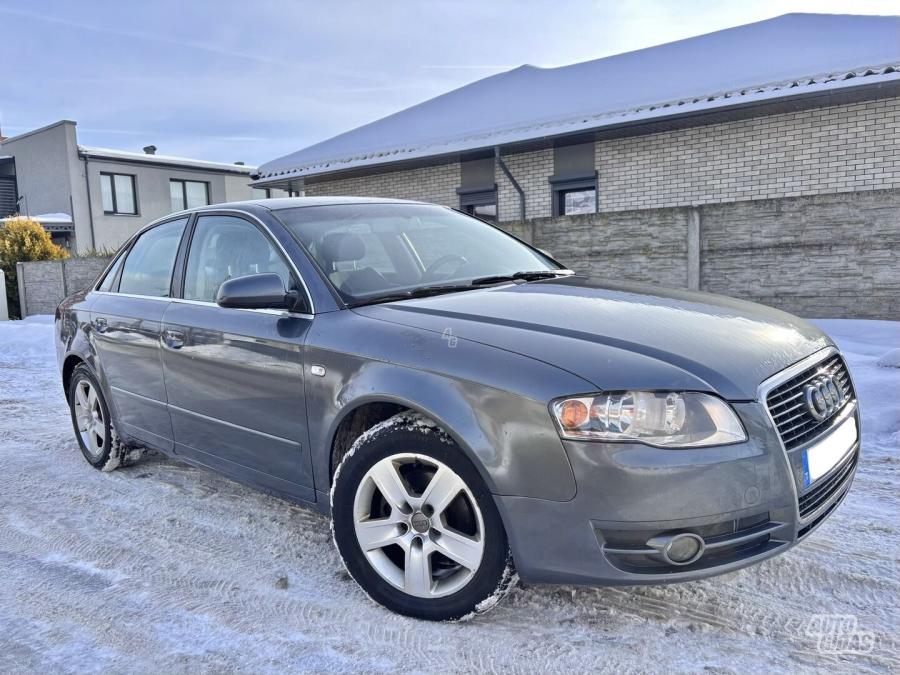 Pelēks Audi A4 2007 Kauņa, ar dzinēja tilpumu 2.00 L un nobraukumu 350 tūkst. km par 2400 €, foto 4 vietnē AUTOMOTO.COM.LV