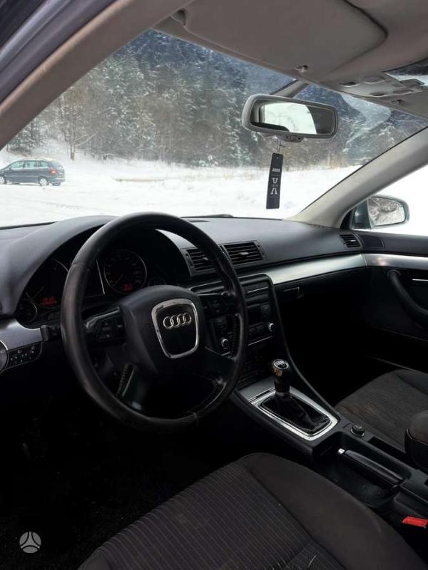 Grey Audi A4 2007 in Vilnius, with an engine capacity of 1.97 L and mileage of 416 thousand km for 2200 €, photo 7 on AUTOMOTO.COM.LV