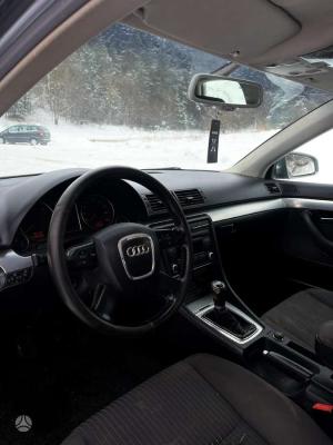 Grey Audi A4 2007 in Vilnius, with an engine capacity of 1.97 L and mileage of 416 thousand km for 2200 €, photo 7 on AUTOMOTO.COM.LV